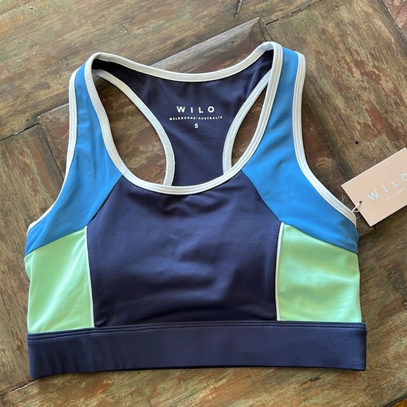 Wilo The Label | Tops | Wilo Racer Panel Sports Bra | Poshmark